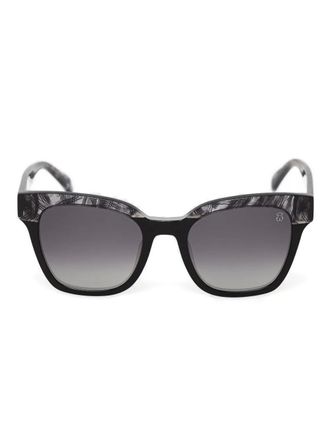 Tous Marmorierte Sonnenbrille - Schwarz