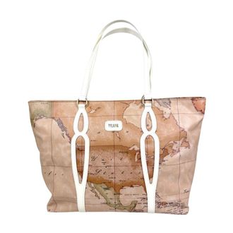 Alviero Martini 1A Classe Femme, Sacs, Beige, Taille: ONE Size Soft Petals Shopper