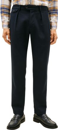 Tommy Hilfiger Herren Stoffhose Harlem Brushed Twill Tapered Fit, Blau (Desert Sky), 34W/34L