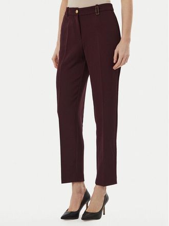 Guess Stoffhose G6BB23 W4348 Dunkelrot Regular Fit