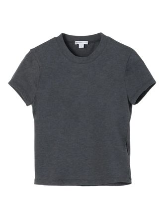 James Perse t-shirt à coupe crop - Gris