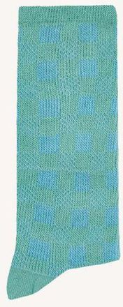 Faguo Lot de chaussettes x3 vertes & bleu clair coton - SOCKS