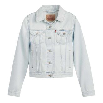 Levi's Original Truckerjacke f&uuml;r Damen, Denim (Blau)