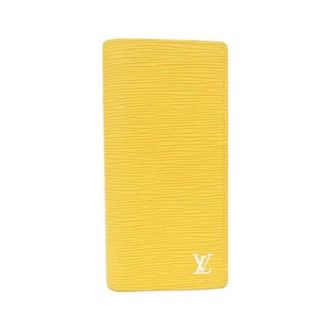 Louis Vuitton Pre-owned Long Wallet (bi-fold) - Femme - Pre-owned - Jaune - Taille: ONE Size