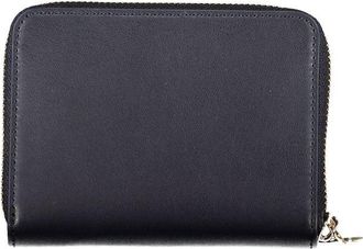 Tommy Hilfiger Logo-Plaque Polyurethane Wallet - Navy