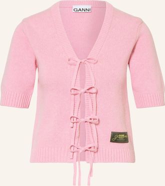 Ganni Strickhülle Future pink