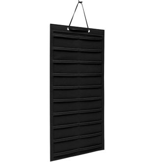 BESPORTBLE OKUMEYR H&auml;ngender Haarschmuck Organizer aus Filz Faltbarer Krallenclip Halter f&uuml;r Haarspangen und Haarschleifen Vielseitiger Aufbewahrungsst&auml;nder f&uuml;r 