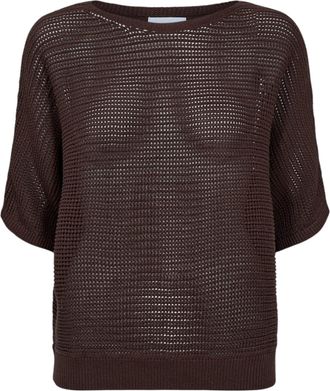 N&uuml;mph Strickpullover mit Halbarm NUERIKKA PULLOVER