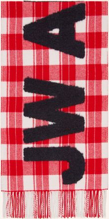 J.W.Anderson Jw Anderson Schal rot