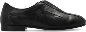 Jil Sander Femme, Chaussures, Noir, Taille: 38 1/2 EU Leather Chaussures