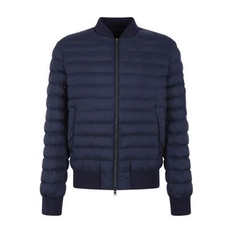 Herno Gesteppte Daunen-Bomberjacke - - Jackets - Herren - Blau - M