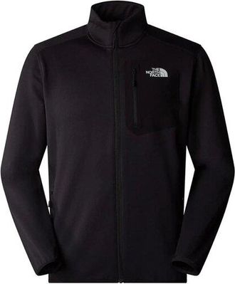 The North Face Fleecejacke Crest NF0A897C Schwarz Regular Fit