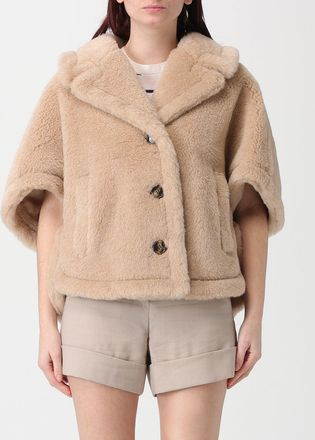 Max Mara Pelzmantel MAX MARA Damen Farbe Sand