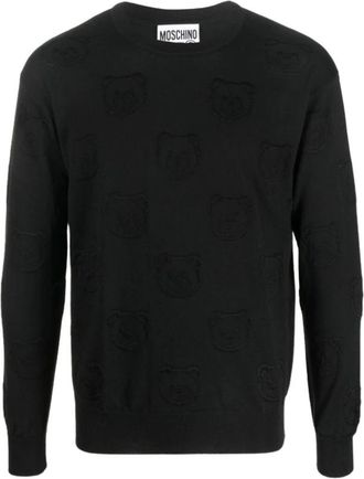 Moschino Herren, Strickwaren, Schwarzk, XLGr&ouml;&szlig;e