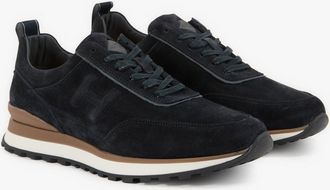 Hackett Baskets crant&eacute;es en cuir