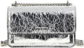 Michael Kors Women Lg Shoulder Hand Bag, Silber