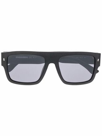 Dsquared2 Eyewear lunettes de soleil à logo embossé - Noir