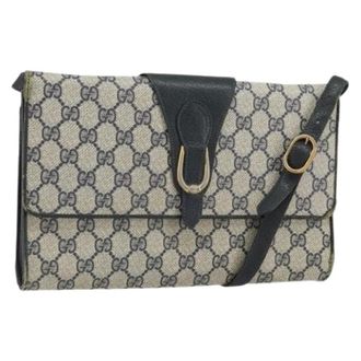 Gucci Sac bandouli&egrave;re en plastique Pre-owned - Femme - Pre-owned - Bleu - Taille: ONE Size