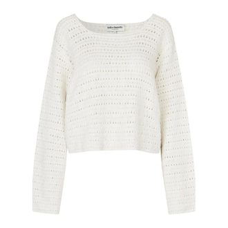 Lollys Laundry Damen, Strickwaren, Wei&szlig;, XLGr&ouml;&szlig;e