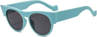 Generic Lunettes de soleil tendance pour hommes et pour femmes, tir de rue, lunettes de soleil décoratives pour hommes et pour femmes (couleur : E, taille : m