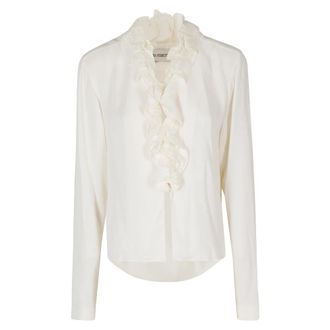 Alberta Ferretti Blusen - - Blouses & Shirts - Damen - Wei&szlig; - S