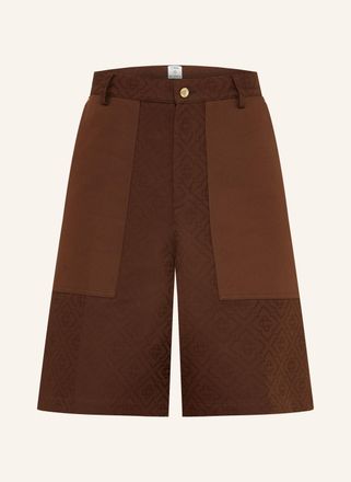 Casablanca Jacquard-Shorts Relaxed Fit braun