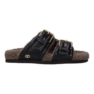 Valentino Garavani F82631 Slippers - - Shoes - Damen - Schwarzk - 36 1/2 EU