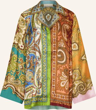 Alemais Alémais Seidenbluse Clemenza beige