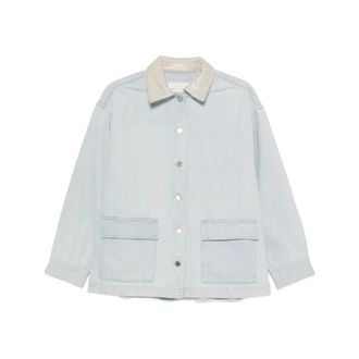 A Gold E Denim Shirt - - Blouses & Shirts - Damen - Blau - XS