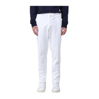 Kiton Homme, Pantalons, Blanc, Taille: W34 Pantalon Blanc D&eacute;contract&eacute; &Eacute;l&eacute;gant Polyvalent