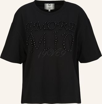 19V69 19V69 Italia T-Shirt Petonia Pearls schwarz