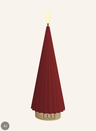 ELLE Decoration Elle Decoration Led Kerze Boreal S rot