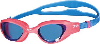 Arena The One Junior Kinderschwimmbrille, Schwimmbrille mit Großen Gläsern, Anti-Beschlag und UV-Schutz, Selbstjustierender Nasensteg, Orbit-Proof-Dichtunge