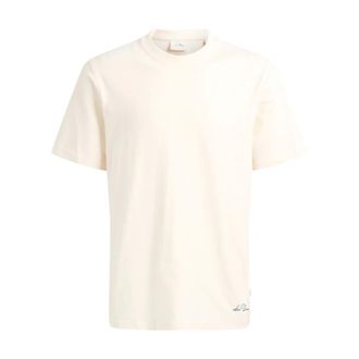 Les Deux Homme, Tops, Blanc, Taille: S BEN Artist T-Shirt