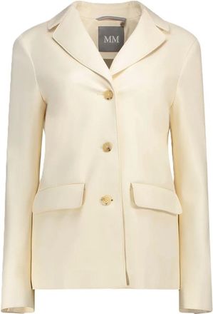 Max Mara Femme, Vestes, Beige, Taille: 42 FR Blazers