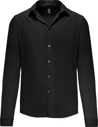Bomboogie Homme, Chemises, Noir, Taille: XL Chemise Slim Fit