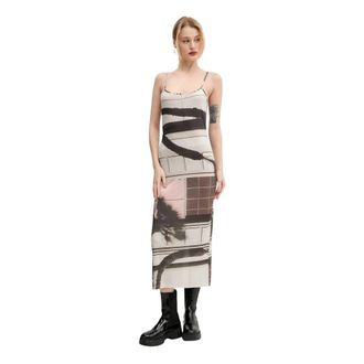 Desigual Shelley Dress - - Dresses - Damen - Mehrfarbig - M