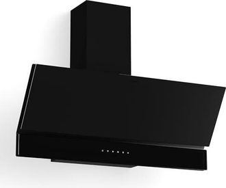 Klarstein Klarstein Velaire Hotte Aspirante 90 cm - Hotte D&eacute;corative, 820 m&sup3;/h, A++ &Eacute;nergie, Commandes Tactiles, LED, Filtre Charbon, Silencieuse, 3 Vitesses + 