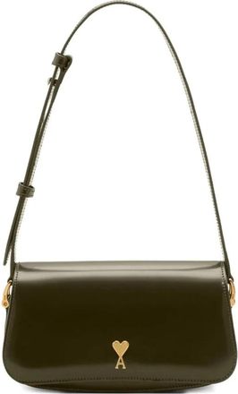 Ami Femme, Sacs, Vert, Taille: ONE Size Shoulder Paris Bag