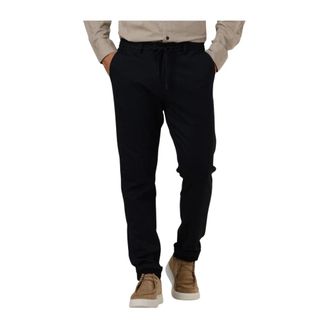Dstrezzed Dunkelblaue Tapered Jogger Hose - - Trousers - Herren - Blau - W34 L32
