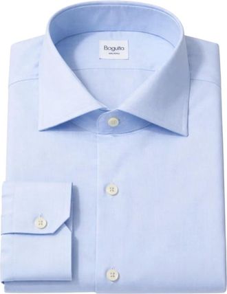 Bagutta Homme, Chemises, Bleu, Taille: 3XL Brando Slim-Fit Shirt