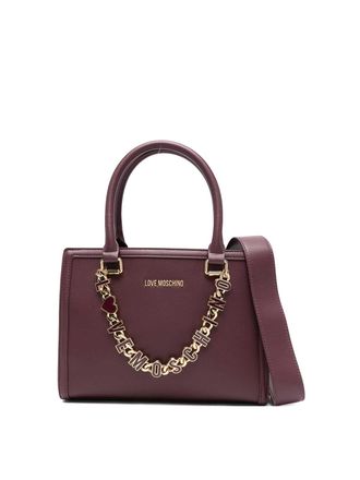 Love Moschino Sac Bandoulière - Rouge Brun