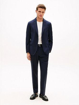 Tommy Hilfiger Costume coupe standard en laine m&eacute;lang&eacute;e