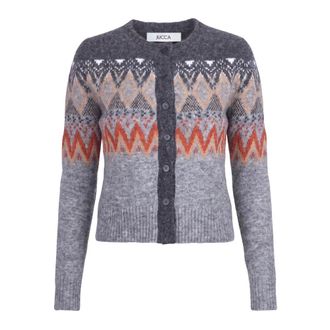 Jucca Cardigans - - Knitwear - Damen - Grau - S