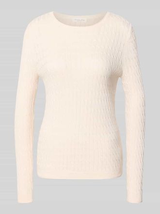 Christian Berg Slim Fit Strickpullover mit Zopfmuster