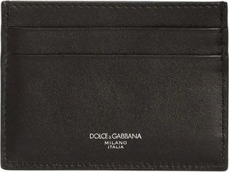 Dolce & Gabbana woven cardholder - Schwarz