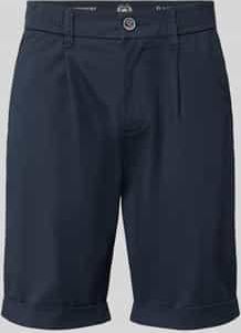 Lerros Chino Shorts mit Ges&auml;&szlig;leistentaschen