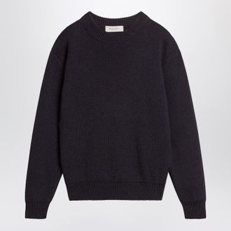 Golden Goose Marineblauer Baumwollpullover