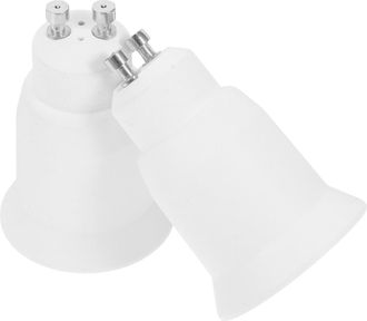 NUOBESTY 2st&uuml;cke Lampenfassung Adapter Hochwertiger Keramik-lampensockel F&uuml;r Sichere Und Einfache Umr&uuml;stung Von Gl&uuml;hbirnen Verschiedenen Beleuchtungsszenarien