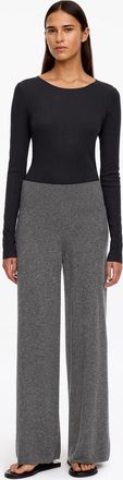 Arket Kaschmirhose -Grau